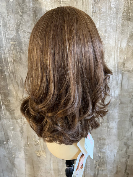 100% EUROPEAN PROCESSED HUMAN HAIR 16.5" DARK BLOND - Yaffa Wigs